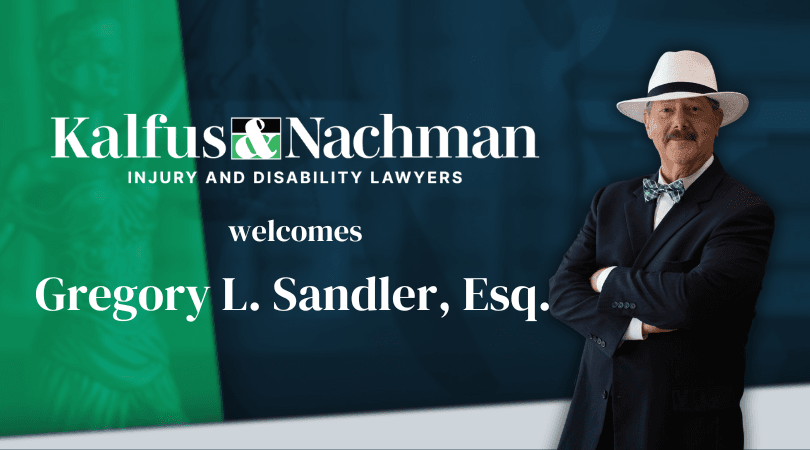Gregory L. Sandler, Esq. Joins Norfolk Law Firm, Kalfus & Nachman PC ...